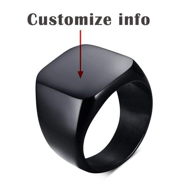 Personalised engraved Rings for Men – Tungsten Rings Direct